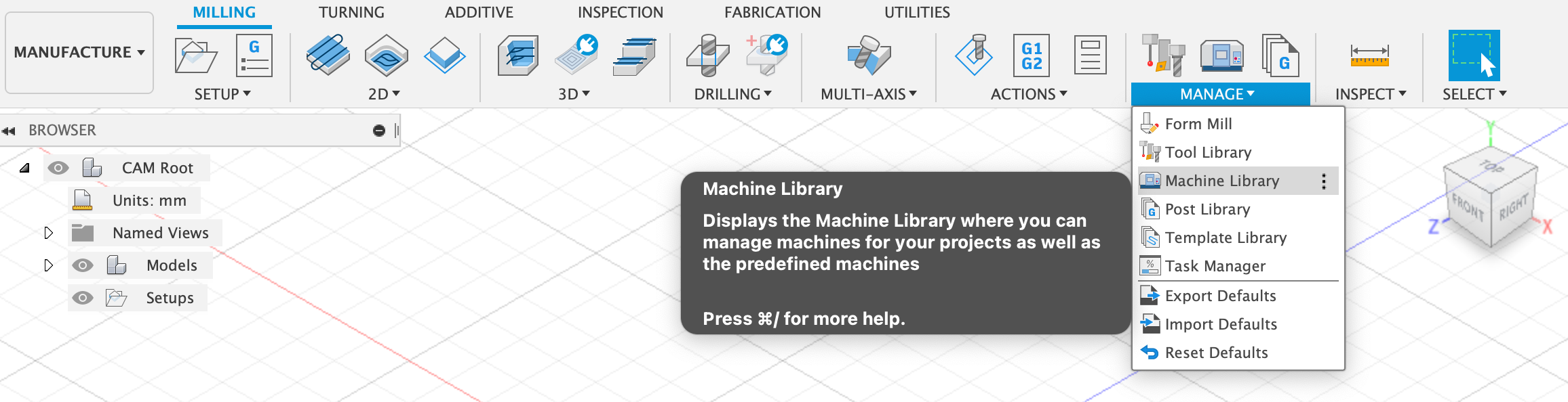 How To Add A Custom Machine Tool To The Machine Library In Autodesk Fusion