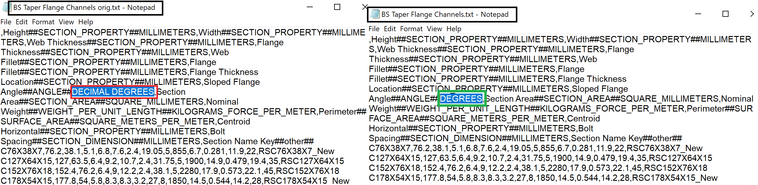 “Invalid column unit type” when importing a family in Revit