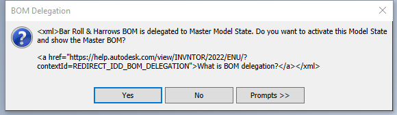 "BOM (Bill of Material) Delegation" warning when activating BOM of a ...