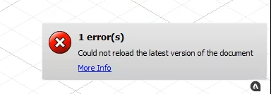 对于包含多个链接设计的 Fusion 部件的每个新保存版本，“文件目前不可用”