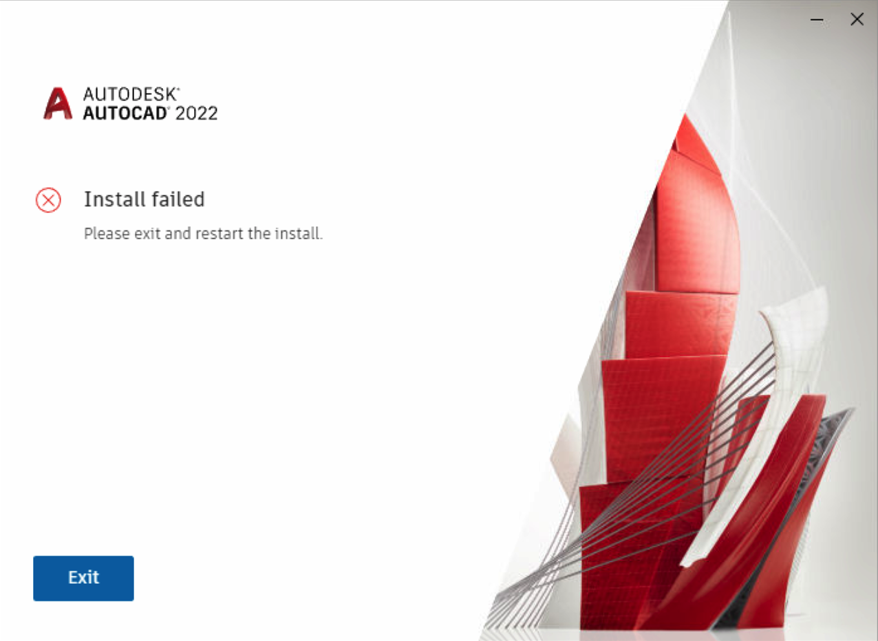 AutoCAD 2020 Install log 