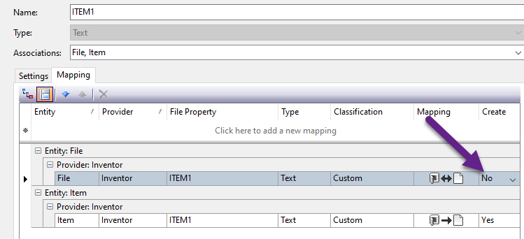 Synchronize Properties with item properties does not create iProperties in Vault 2022.2