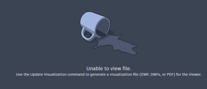 "Unable to view file..." when preview visualization in Vault Thin Client