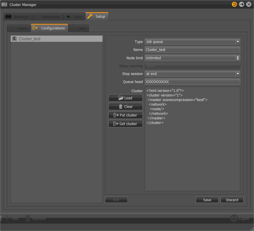 Cluster Manager does not work in VRED