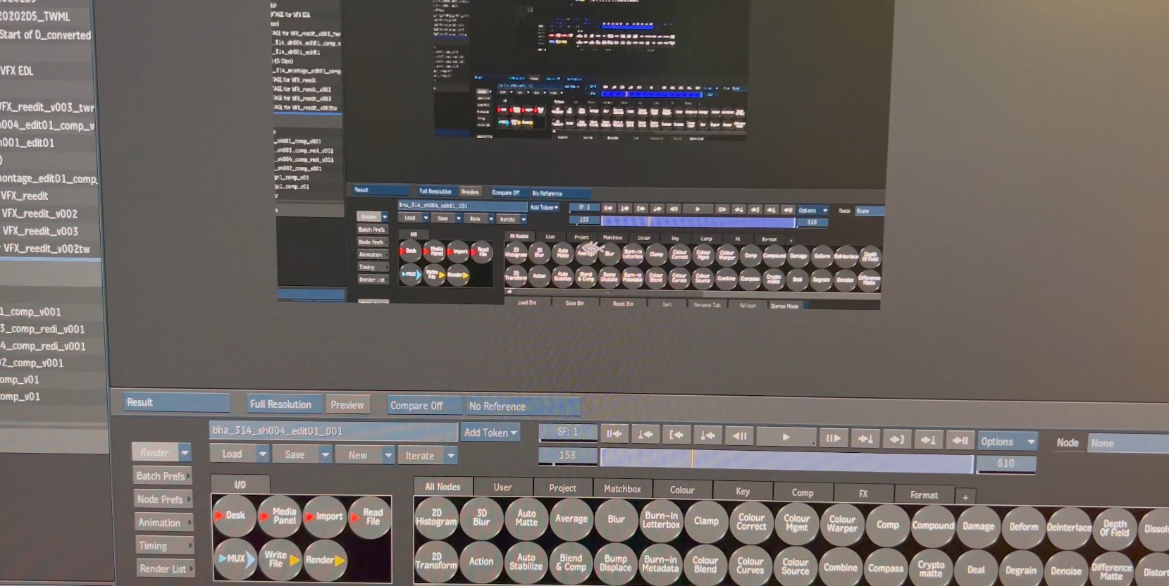 Gui Display Glitches While Rendering Or Scrubbing The Timeline In Flame