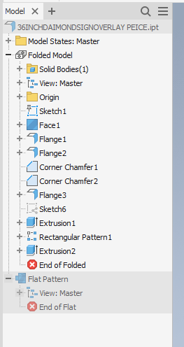 Edge of a sheet metal flat pattern not exporting correctly from Inventor