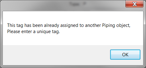 Cannot add tag to equipment in AutoCAD Plant 3D because it already ...
