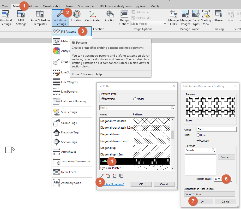How To Change Model Fill Pattern Scale In Revit Revit Autodesk 