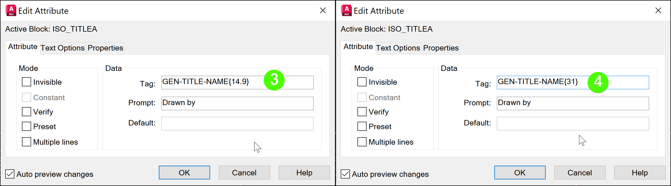 attribute-width-when-editing-title-block-in-autocad-mechanical