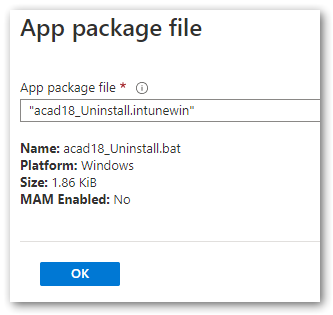 How to use Intune to uninstall AutoCAD 2021 or earlier previously ...