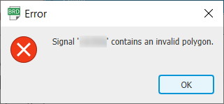 "Signal '...' contains an invalid polygon." when doing Ratsnest in PCB ...