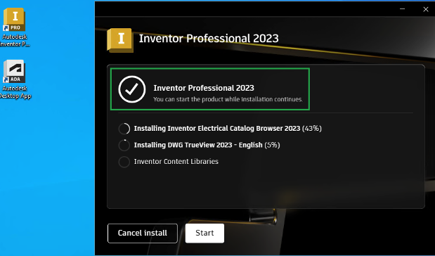 Inventor 2023 is crashing on startup