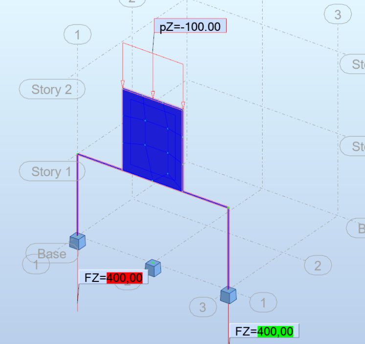 Is it possible to define wall supported by beam for Load Take Down model in Robot Structural ...