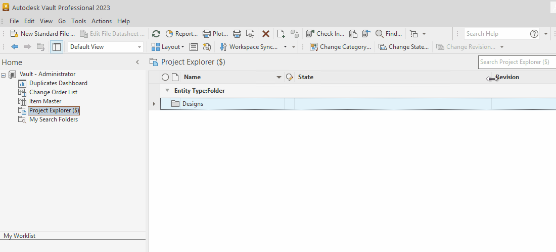 Columns In Vault Client 2023 Are Not Resizing As Desired