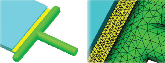 How to model a fan or flash gate in Moldflow