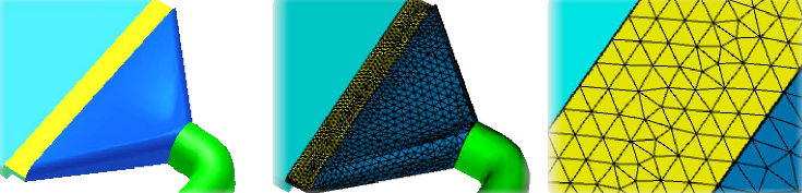 How to model a fan or flash gate in Moldflow