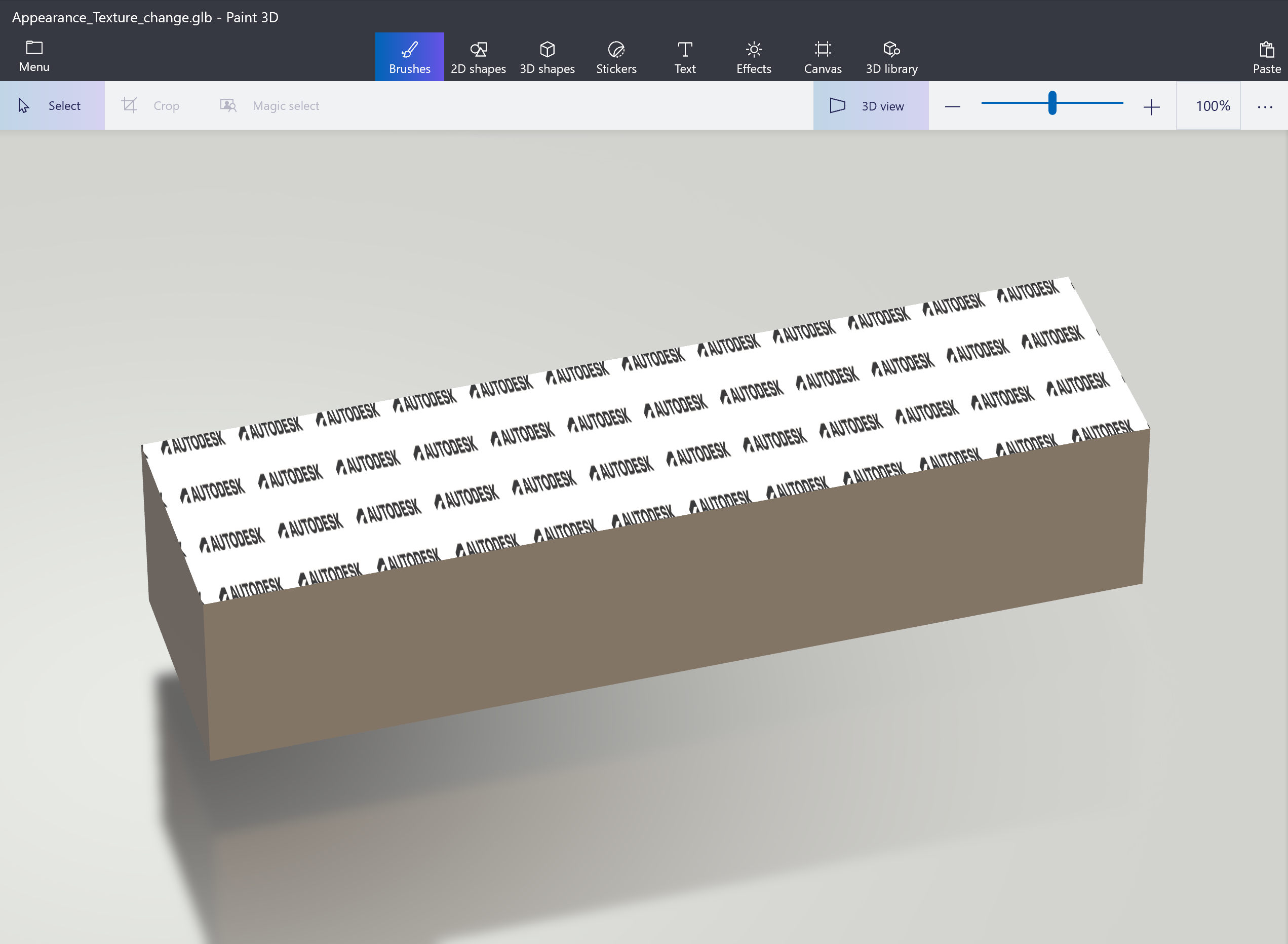 Wrong texture scaling when exporting as glTF format in Inventor