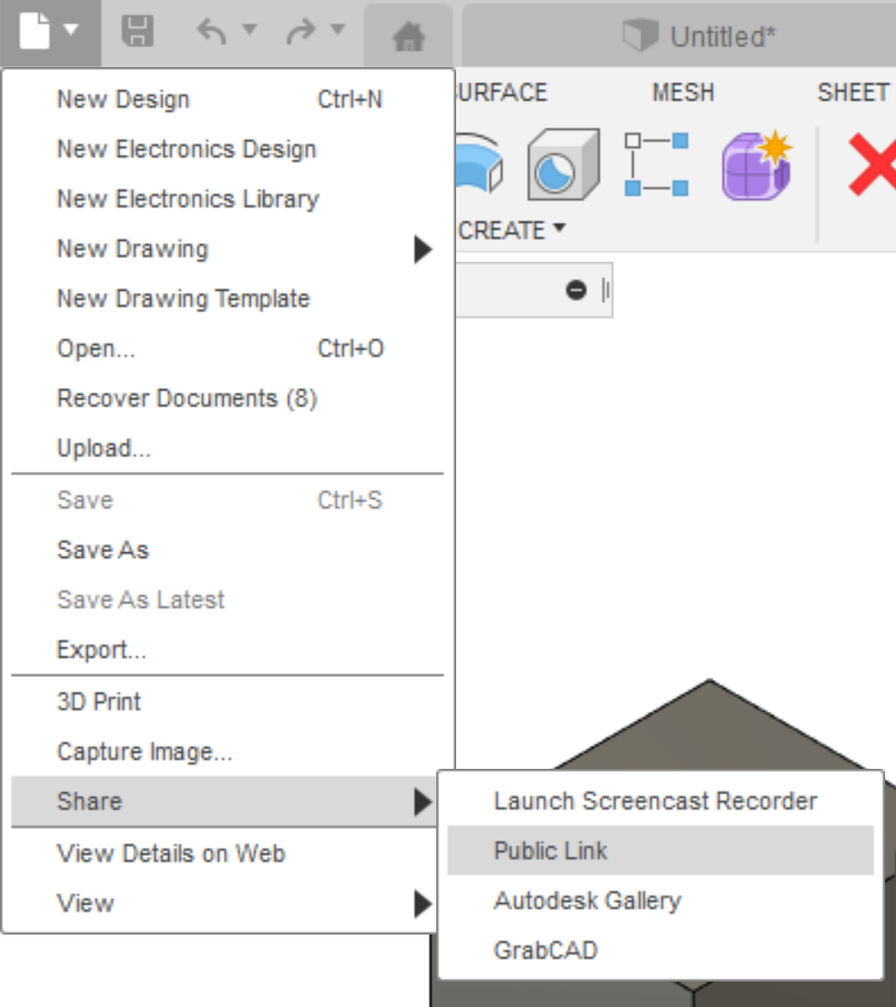 How to share/export any Fusion design for viewers without a CAD software