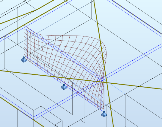 Incorrect normal mode shape presented for wall connected to horizontal diaphragm in Robot ...