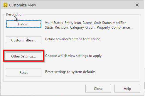Vault Client 2023에서 열 크기가 원하는 대로 조정되지 않음