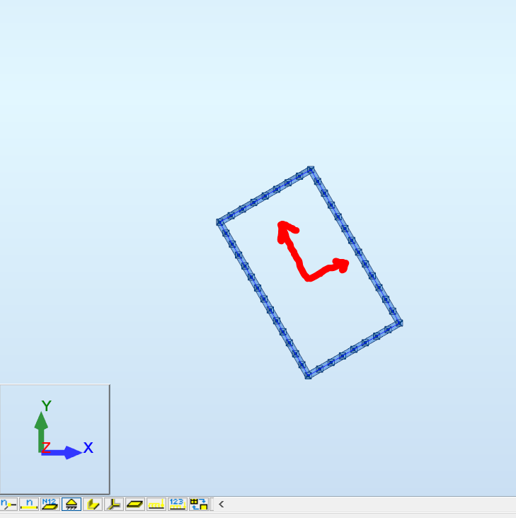 Understanding of Diagrams in local system option from Diagrams for Core Walls dialog in Robot ...
