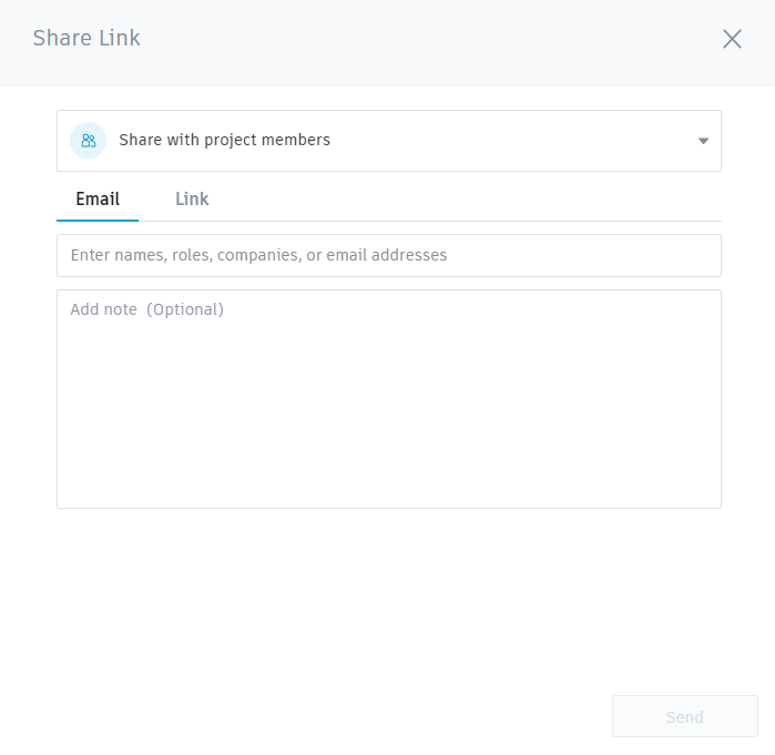 How to share files with project members from BIM 360