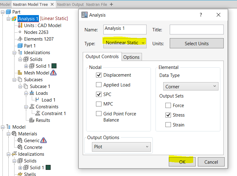 Is it possible to apply additional load to already loaded (prestressed) structure in Inventor ...
