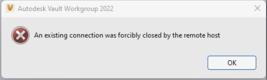 Io Error An Existing Connection Was Forcibly Closed By FTP Error 425
