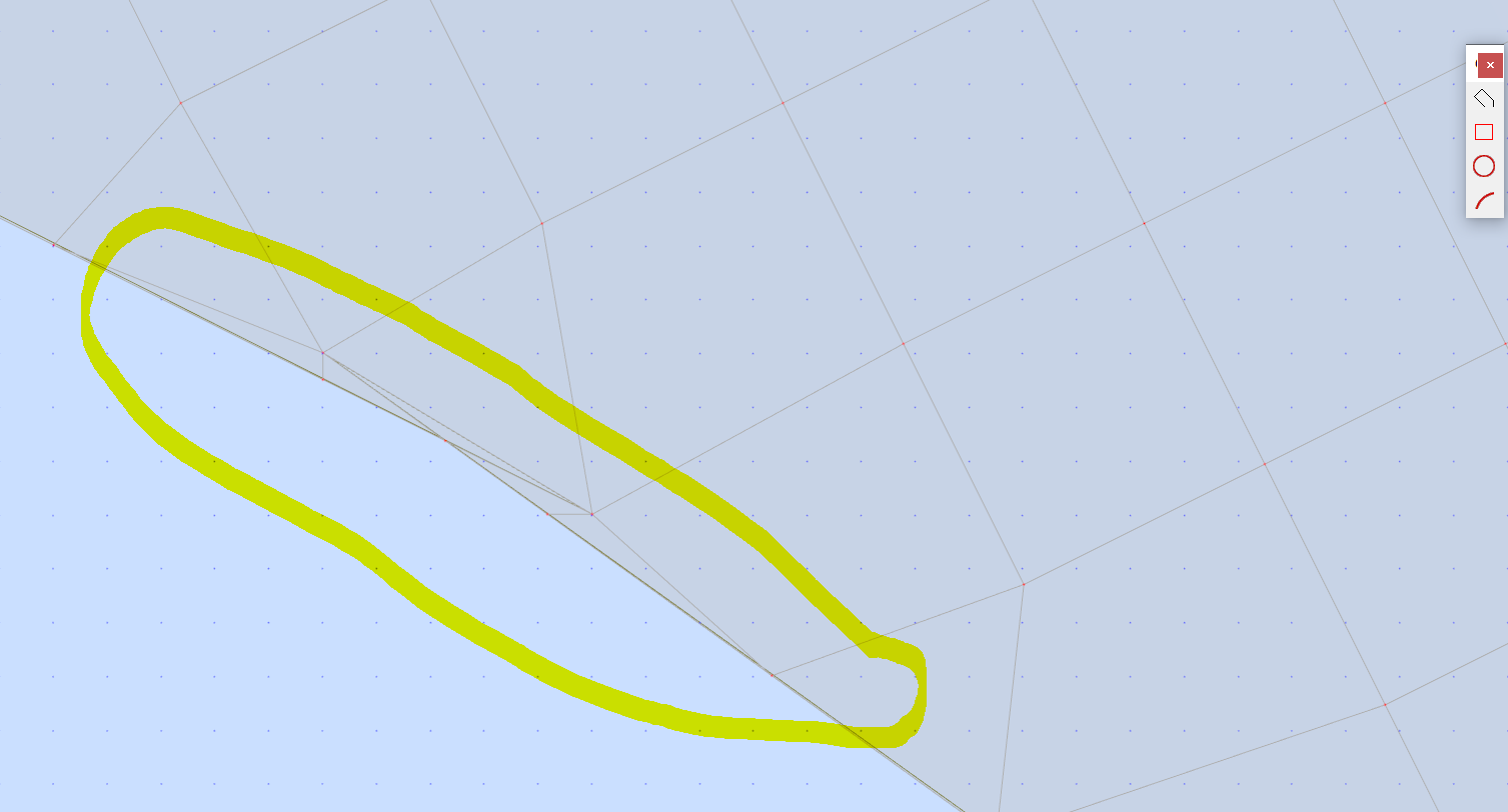 Incorrect mesh shape for shell model in Robot Structural Analysis
