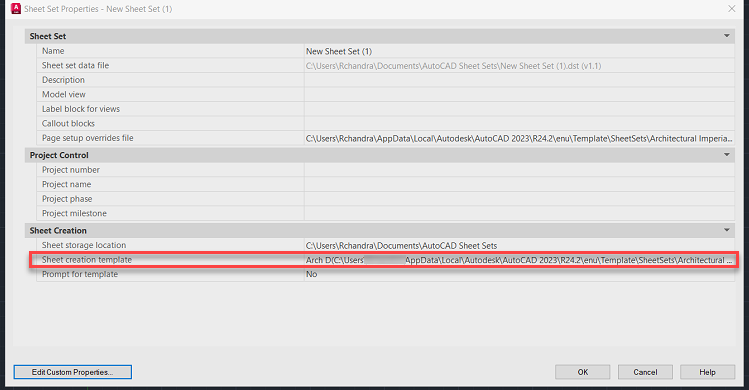 Sheet Set Publish to PDF freezes in AutoCAD