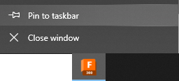 Fusion 360 opens a new icon in taskbar or dock
