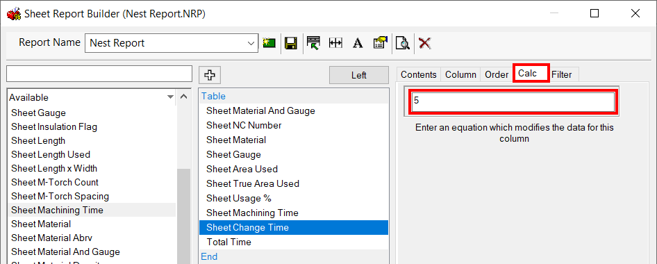 Come aggiungere tempo e costi aggiuntivi per il cambio del foglio tra i ...