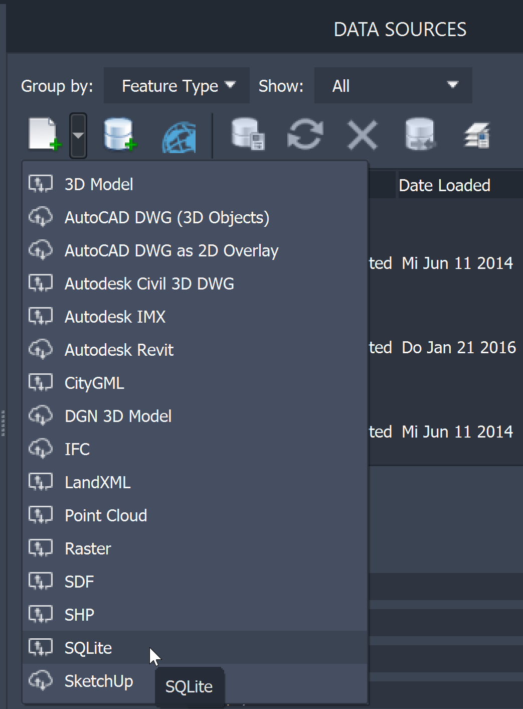 如何合并多个InfraWorks模型