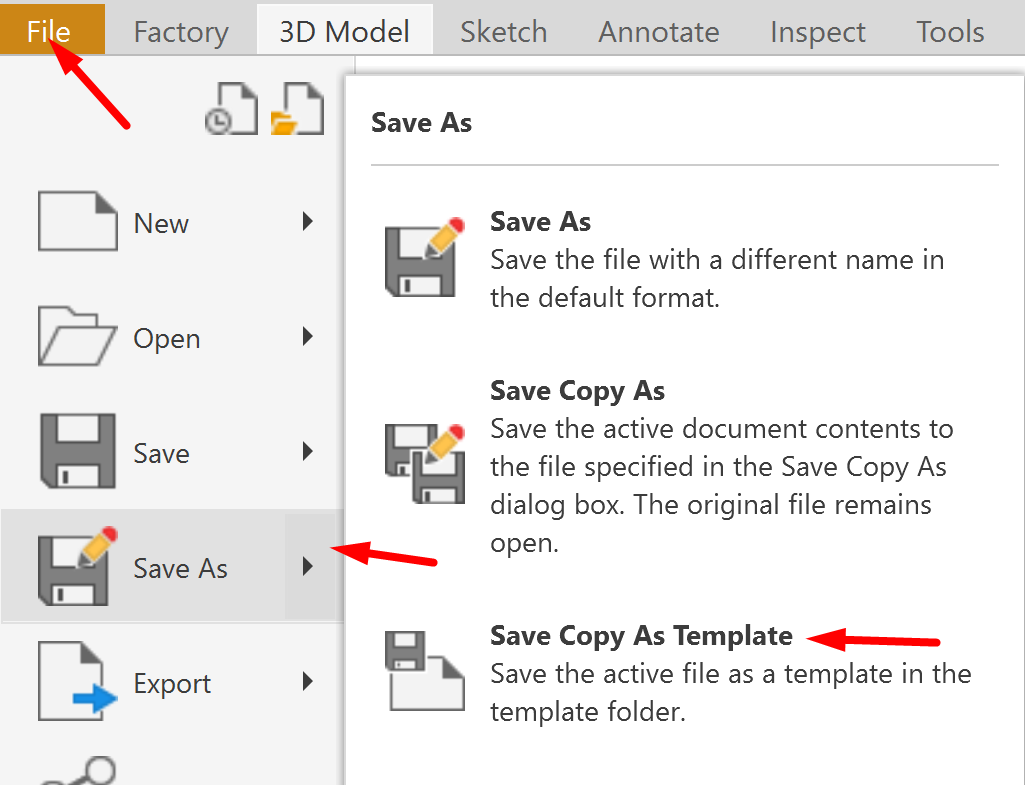 How To Define The Default Template Units In Inventor