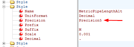 How to change the precision of the pipe qty in the Isometric BOM of AutoCAD Plant 3D
