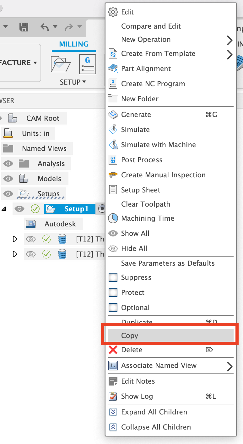 How to update toolpaths with updated file in Fusion 360