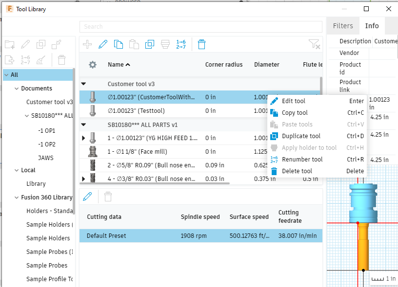 Material removal is inconsistent while using the Form tool in Fusion