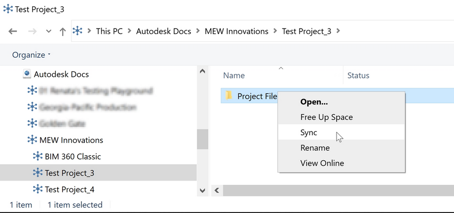 Automatic file syncing to local workspace with Desktop Connector