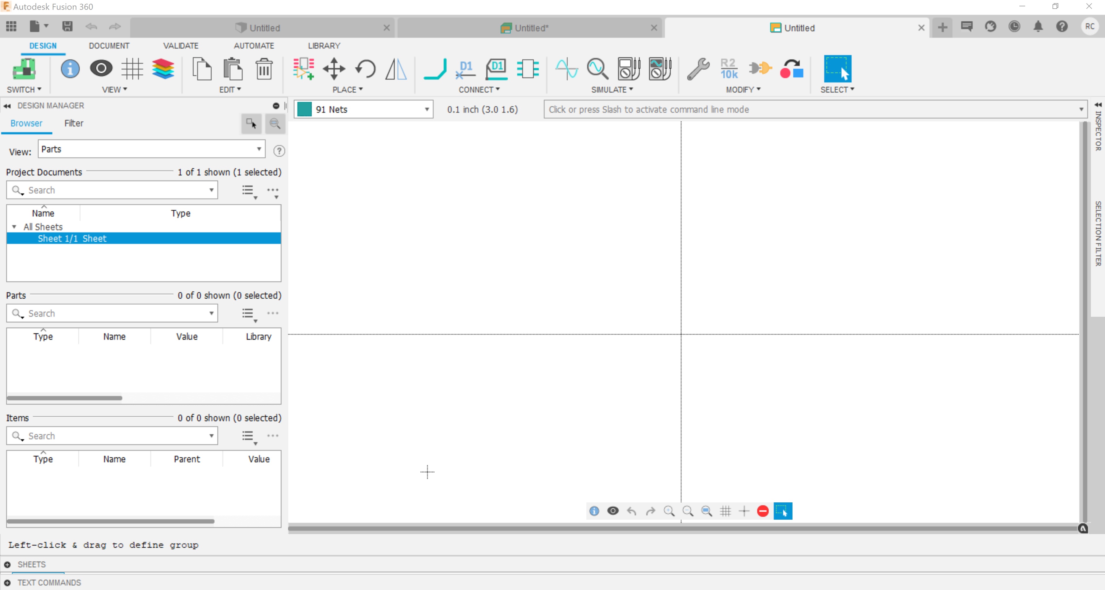 How To Switch The Mouse Pointer To Large In Fusion 360 Electronics Projects