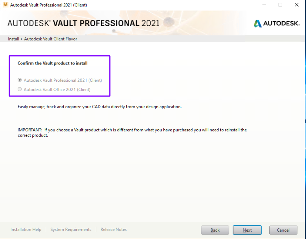 Vault 2022 のリリース後に Vault Office 2021 のダウンロード リンクをクリックしても、製品はダウンロードされません