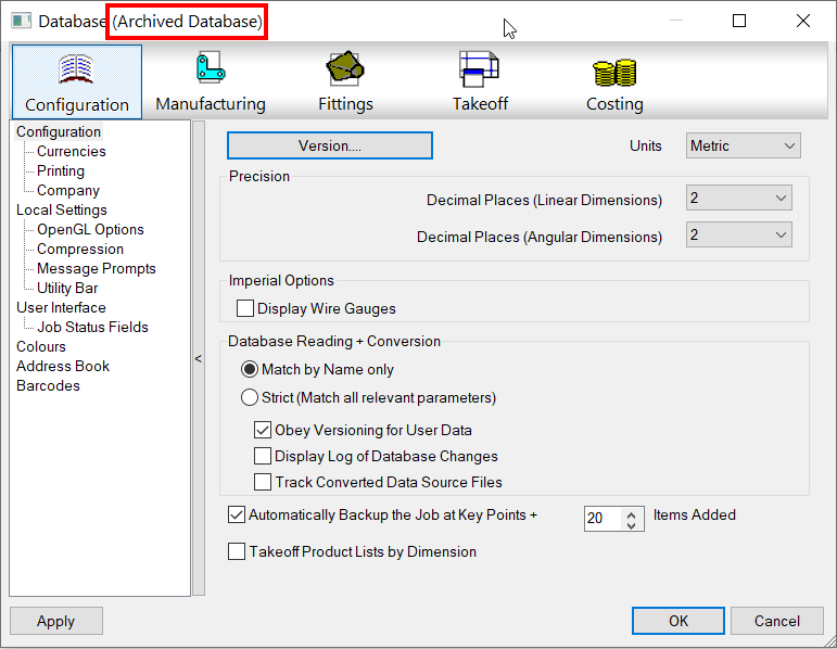Nest Prints settings not saved in CAMduct