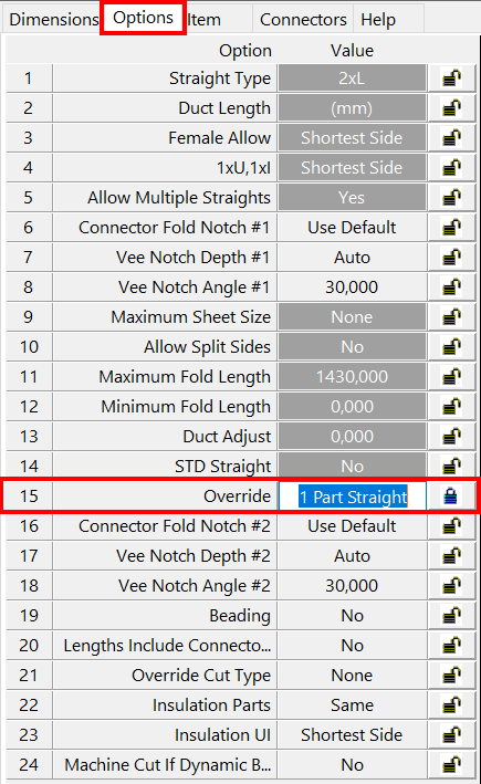 How to configure Straight pattern CID 866 to be always developed in 1 ...