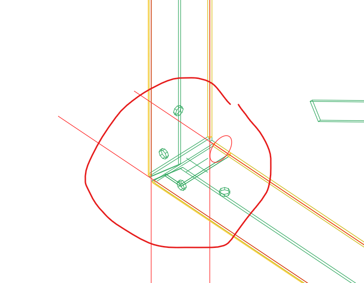 Empty single part drawing and DXF file for folded plate in Advance ...