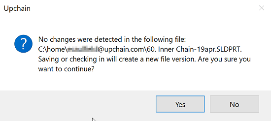 在将文件注册到 Upchain 时，我不小心选择了“Save/Check In”。如何为幻影创建物品？