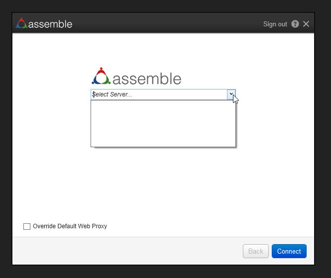 Unable to find an Assemble hub when using Assemble Addin for Revit plugin