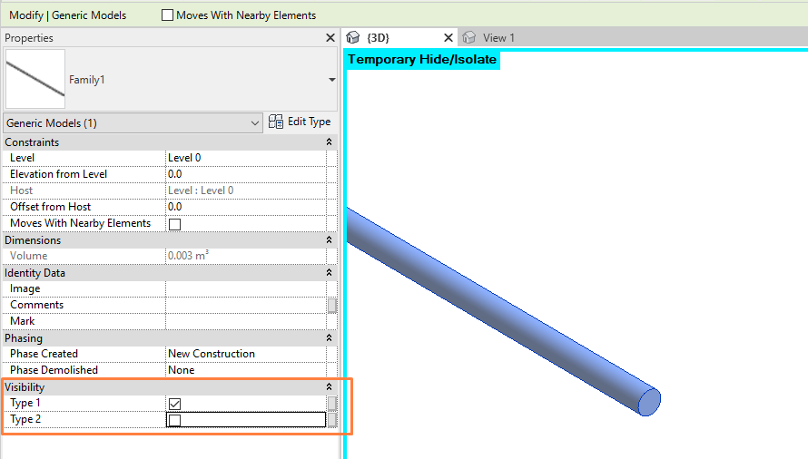 Unable to assign parameter to profile family used for sweep in Revit family editor