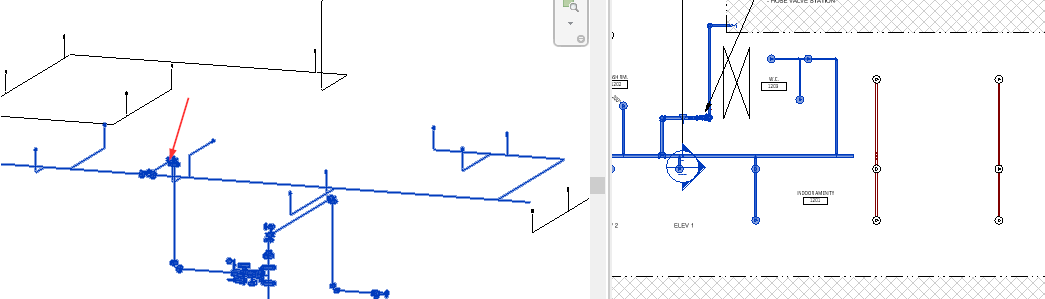 Slow response and spinning cursor placing or editing pipe in Revit