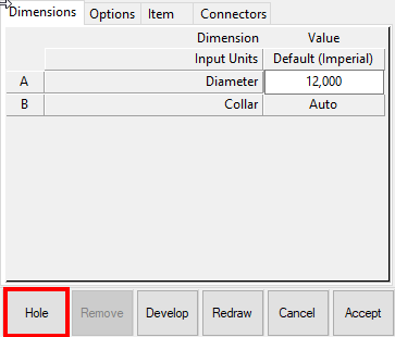 Hole not centered on pattern CID 79 in CAMduct