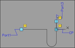 How to create an isometric symbol for a Syphon in AutoCAD Plant 3D