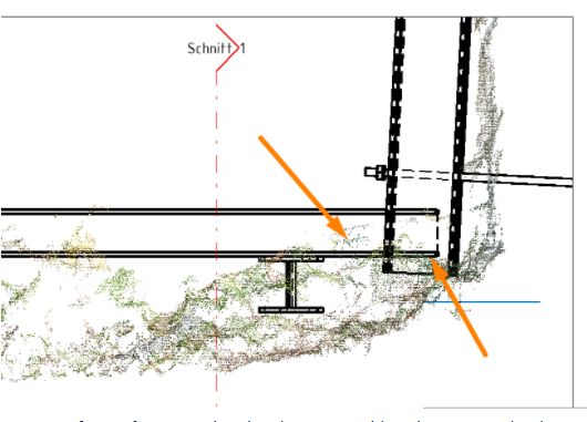 Point cloud shows on top of model geometry in Revit detail views